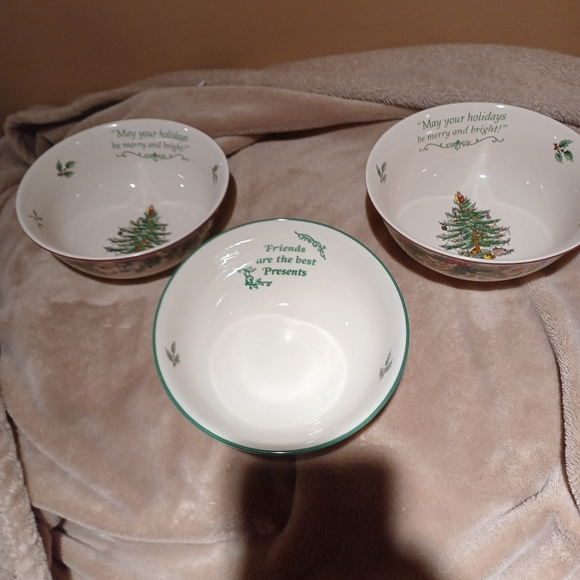 Spode | Holiday | 3 Spode Christmas Bowls | Poshmark